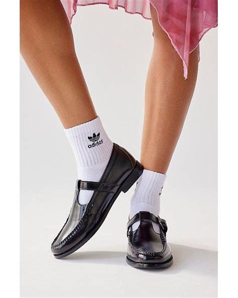 Gh Bass And Co G Hbass Mary Jane Weejuns Loafer In Black Lyst