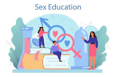 Premium Vector Sexual Education Concept Premium Vector Sexual Education Concept
