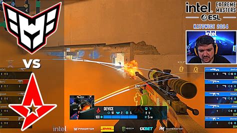 ASTRALIS VS HEROIC IEM KATOWICE PLAY IN MIRAGE MAPA MD YouTube