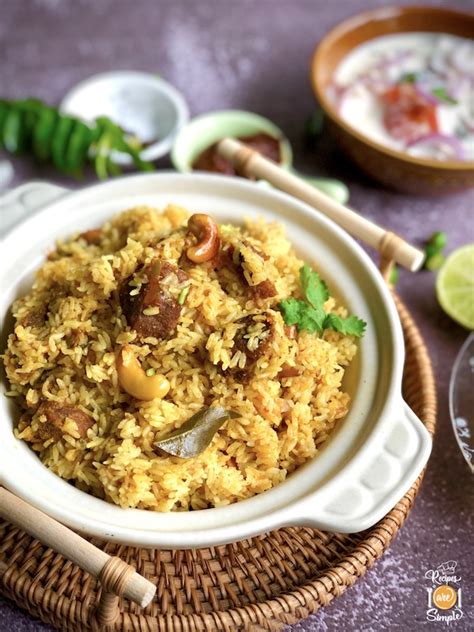 Kerala Meat Rice Erachi Choru Recipes Are Simple