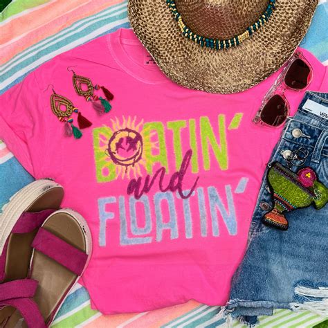 Boatin And Floatin Fluffy Patch Heat Press Ready