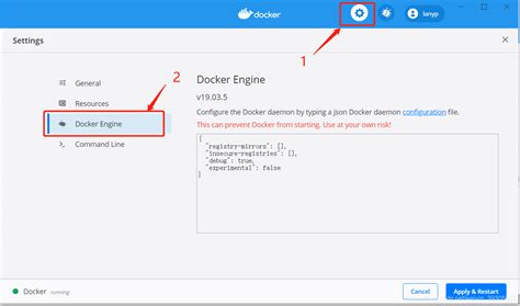 01 02 Win10 Docker Desktop切换中国镜像源docker Desktop 换源 Csdn博客
