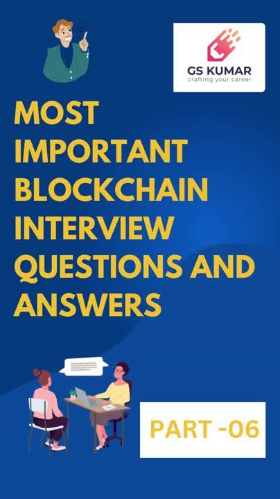 Video Gs Kumar On Linkedin Opentowork Blockchain Blockchaintech