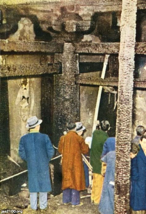 寺（昭和24年） 法隆寺の金堂の焼失② ジャパンアーカイブズ Japan Archives