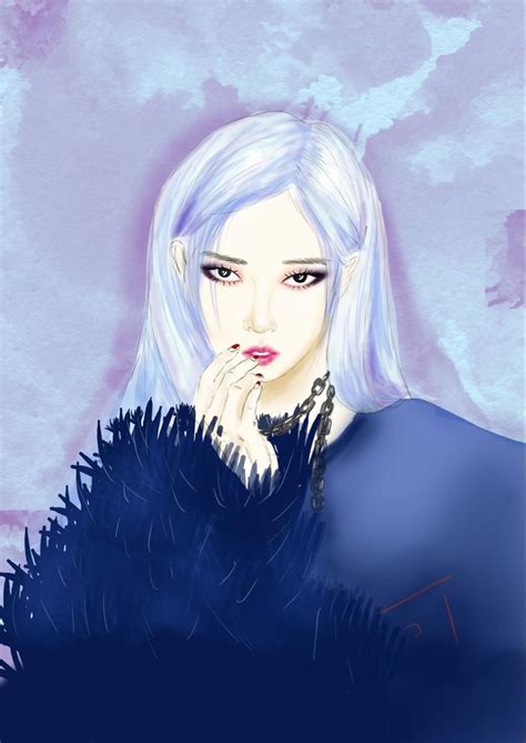 Blackpink Rosé Fanart Rosé Fanart Blackpink Rose Fan Art