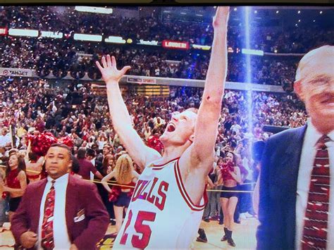 I Love A Sporting Analogy This Is The Night In 97 That Jordan Said Steve Kerr Earned His Wings