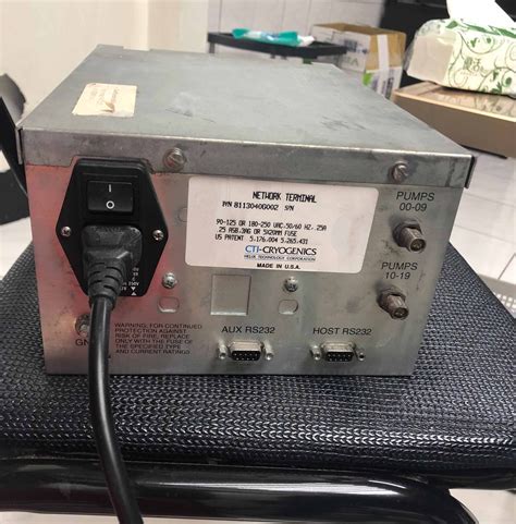 Cti Cryogenics On Board Pump Used For Sale Price 293656933 Buy From Cae