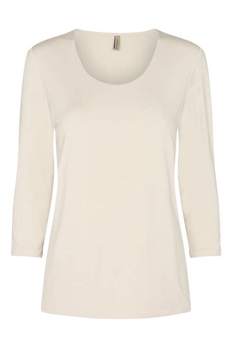 Soyaconcept Marcia 220 Tee Cream Clothing From Berlin Clothing Ltd Uk