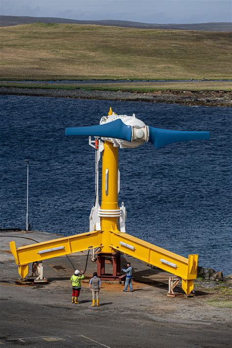 First Tidal Powered Ev Charging Point Installed In Shetland Islands