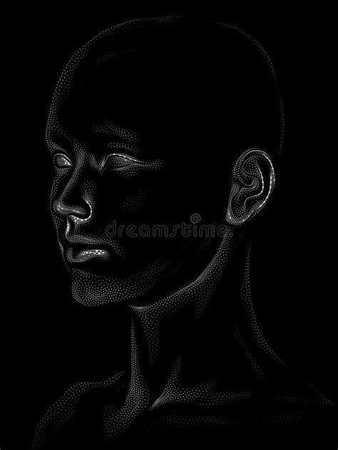Stippling Render Stock Image Image Of Portrait Stipple 233388631