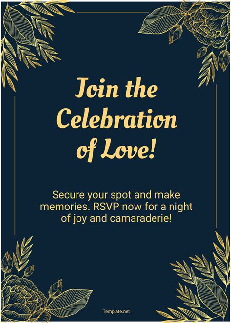 Free Invitation Design Template Edit Online And Download