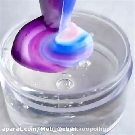 مخلوط اسلایم شفاف کیوت