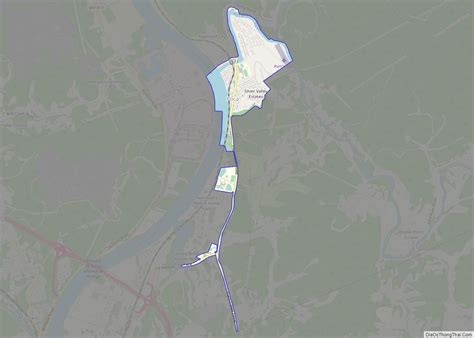 Map Of Poca Town Thong Thai Real