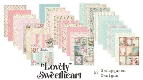 Printable Set Lovely Sweetheart