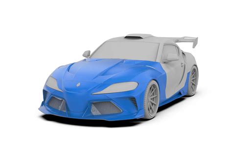 Robot Craftsman Toyota Gr Supra Moray Hyperion A Alerion B Complet