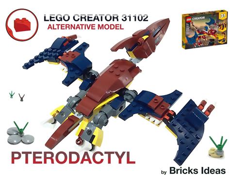 Lego Moc Lego Pterodactyl Moc Lego Creator 31102 By Bricks Ideas