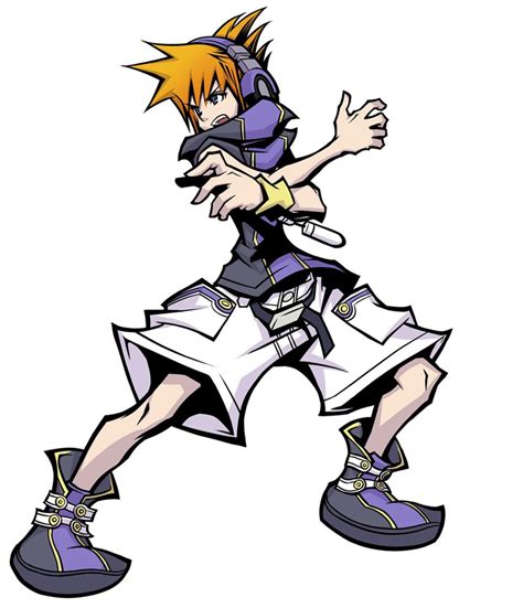 Neku Sakuraba Characters Art The World Ends With You