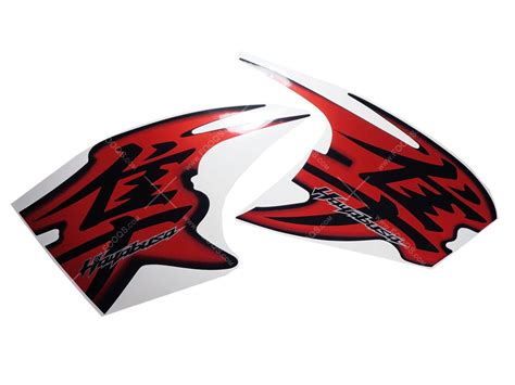 Suzuki Gsx 1300 R Hayabusa 2010 Black Fooqs Naklejki Stickers Decals