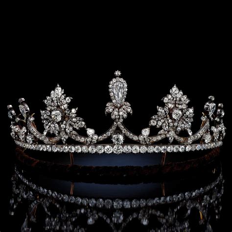 A Diamond Tiara 19th Century Sothebys