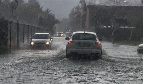 Meteo Cronaca Diretta In Atto Rovesci Temporali E Nevicate Ecco In
