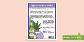 Cartel Cómo decir NO a las drogas Hecho por educadores