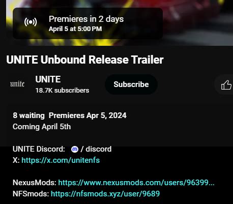 NFS Unbound UNITE Is Releasing On 5th April R Needforspeed