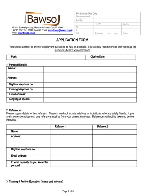 Bawso Application Form Equality Monitoring Form 2 Pdf Disability Social Equality