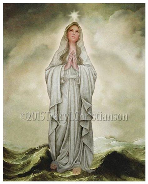 Our Lady Star Of The Sea Stella Maris Blessed Virgin Mary Catholic