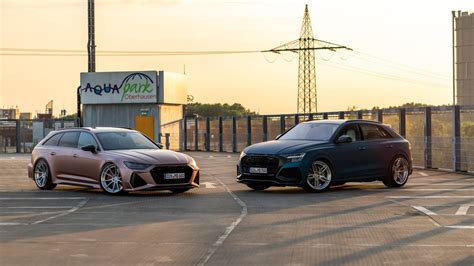 Audi Rs6 C8 Wrapping In Pwf Matt Royal Rose Mandd Exclusive Cardesign