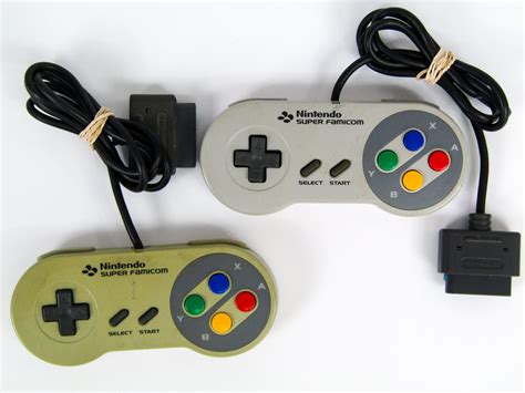 Super Famicom Controller Pack Of 2 Super Famicom Retromtl