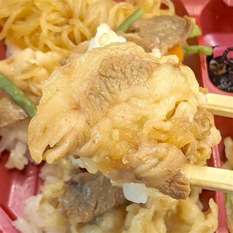 東京駅から新幹線 ご飯が捗る江戸甘味噌カツ牛すき弁当がうまい 沖縄ランチブログZ