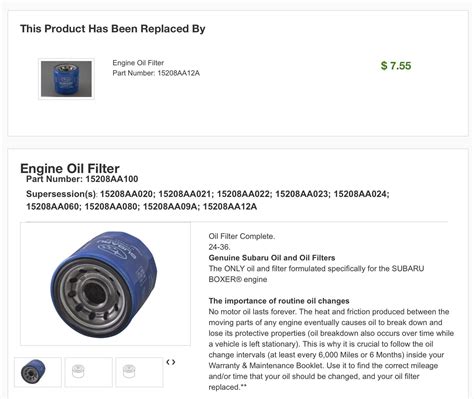 Other Mysterious Supply Chain Challenge And Alternate Oil Filter Tsb 02 191 22 Dated 11 2 22