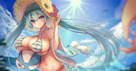 Vocaloid 水着ミクちゃん😎 Yuri2720のイラスト Pixiv Vocaloid 水着ミクちゃん😎 Yuri2720のイラスト Pixiv