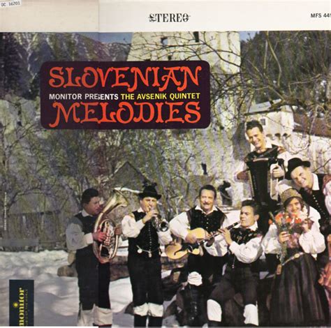 the avsenik quintet slovenian melodies vinyl discogs