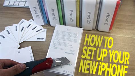 The Complete Setup Guide For Your New IPhone S And IPhone C