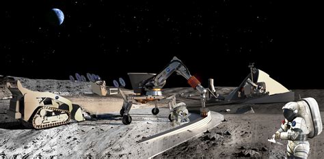 3d Printed Moon Base