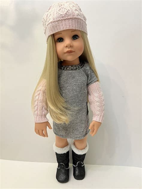 Gotz Doll Hannah 56g 20 Loves Party Glamour 20” Vinyl With Box
