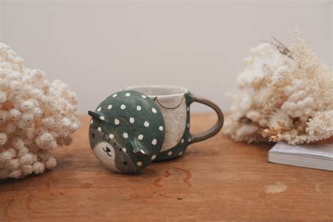 Fumiko Tsuchihashi 土橋文子 Mug With Lid Ft10 5 Yochi Cups