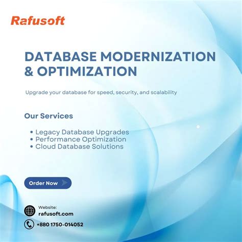 Rafusoft Databasemodernization Dataoptimization Techsolutions
