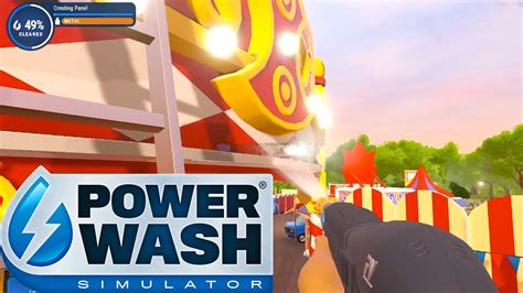 PowerWash Simulator Playthrough Pt 25 The Carousel YouTube