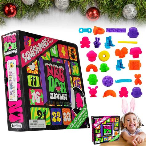 Nee Doh Advent Calendar 2024 Printable Ola Leanna