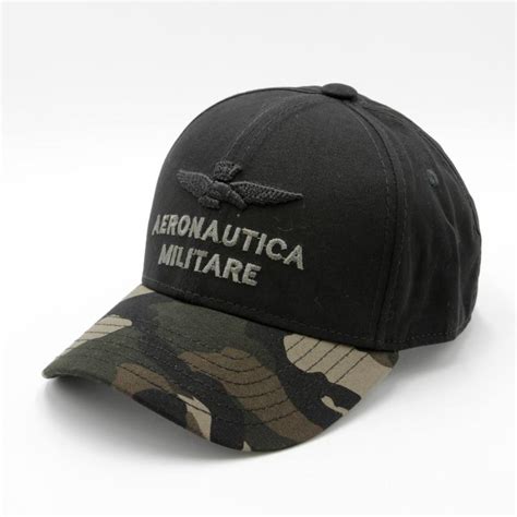 Удобный бейс aeronautica militare черный, кепка на лето мужская/женская ...