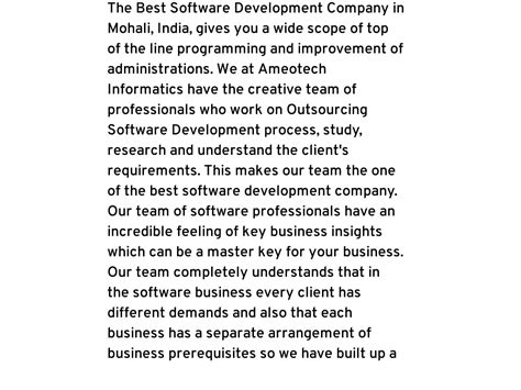 Ppt Best Software Development Company In Mohali Ameotech