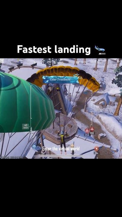 Fastest Landing 🛬 Bgmi Pubgmobile Pubg Trendingshorts Fastest