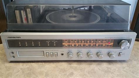 Vintage Soundesign Am Fm Stereo 8 Track Player Phonograph 6041a