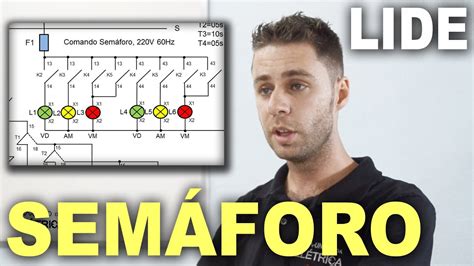 Semáforo Com Contatores E Relés Lide E Diagrama Completo Youtube