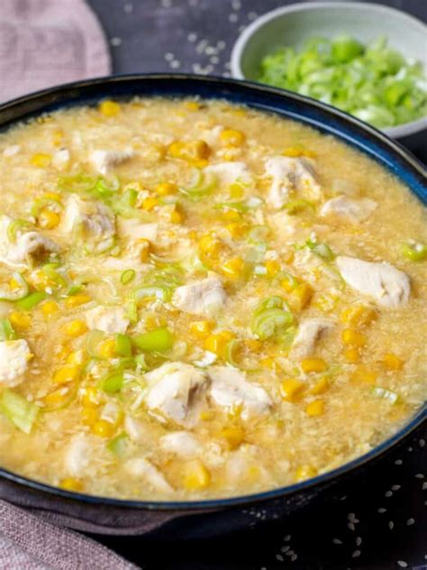 Sweet Corn Chicken Soup Skinny Spatula