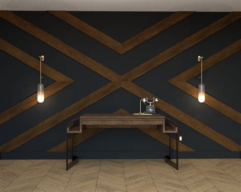 Accent Wall Moulding X Design And Installation Build Plan 9 Sizes