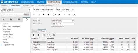 Printing Shipping Labels Using Acumatica