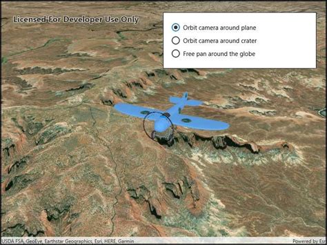 Choose Camera Controller Arcgis Maps Sdk For Net Esri Developer